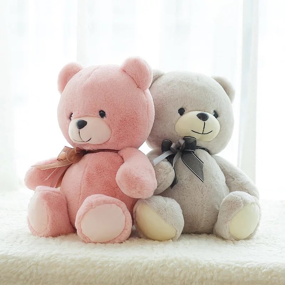 Toys | Teddy Bear Pink Plush Doll Cute 3cm Girls Womens | Poshmark